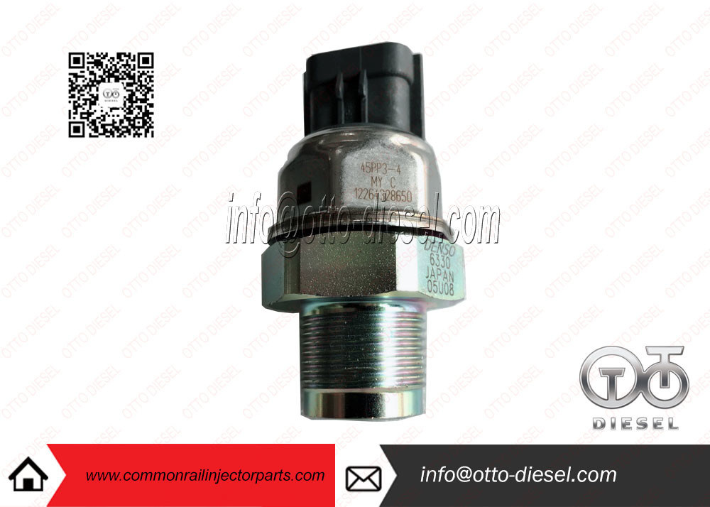 Steel Common Rail Injector Parts 45PP3-4 Fuel Rail Pressure Sensor For ...
